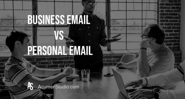 Business Email vs Personal Email for Marketing - Which One Should I Use?